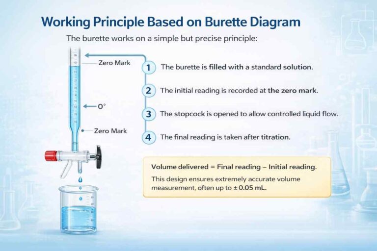 What is a burette? Diagram, Parts, Uses, Types and Price Guide
